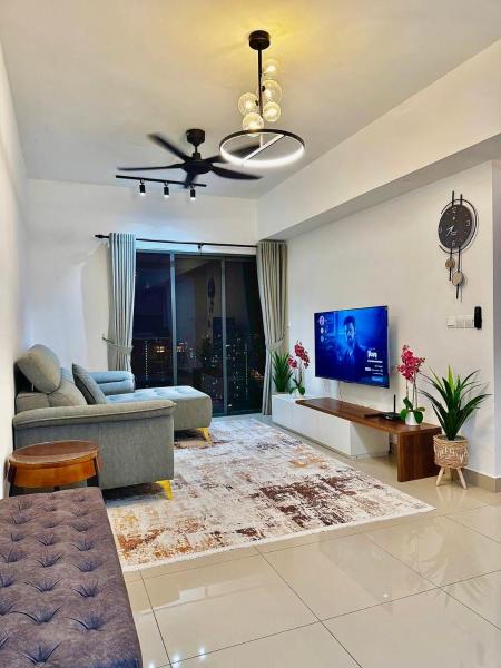 Kl City View Apartment With Balcony 3bedroom 6pax - Kuala Lumpur