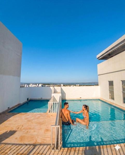 Brisas Del Mar Cartagena Suit - Apartamento Amoblado, Cerca Al Mar - Cartagena