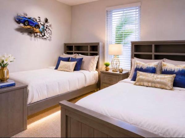 Spacious Private Double Room In Luxury Villa - Near Disney- Shared Bath - Davenport, FL