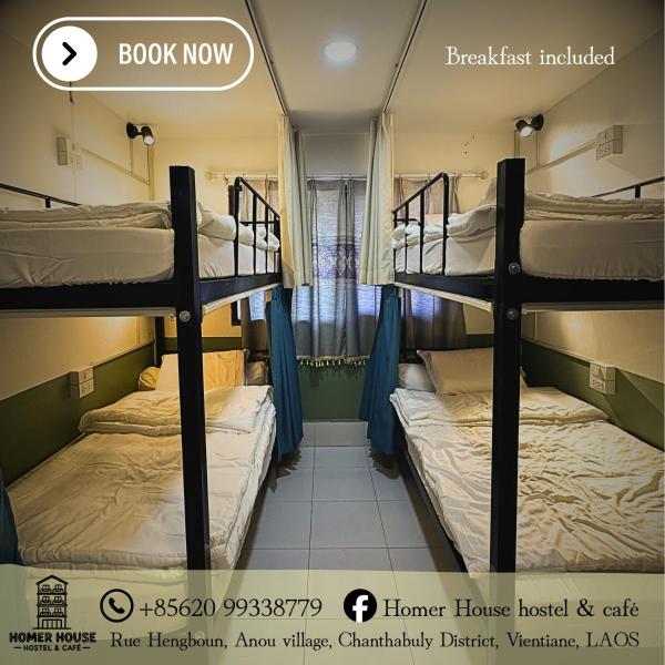 Homer House Hostel & Café - Vientiane