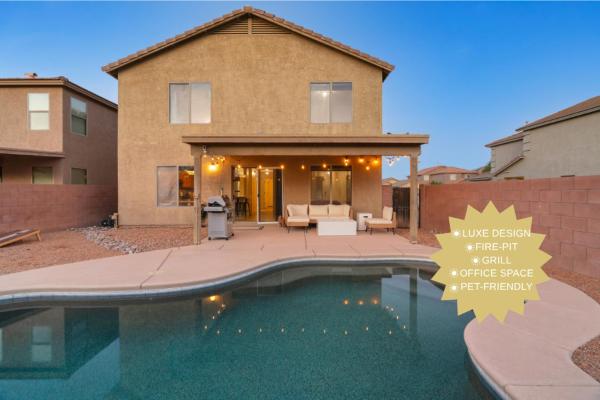 Cactus Retreat Pool Fire Pit Pet Friendly - Green Valley, AZ