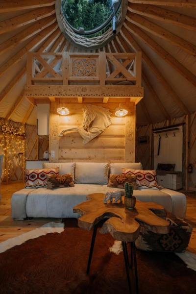 Jurta Na Wypasie - Luksusowy Namiot Z Widokiem Na Góry - Jacuzzi, Sauna, Split Ac, Private, Star View - Zakopane