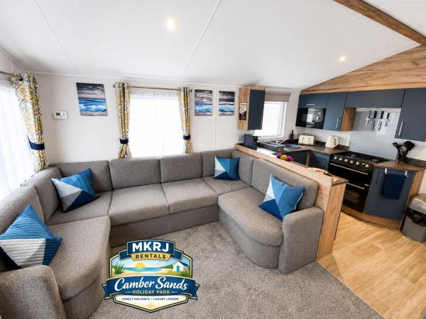Mkrj Camber Sands Caravan- 3 Bedrooms, Sleeps 8, En Suite Wc, Dog Friendly, Wifi - Kent