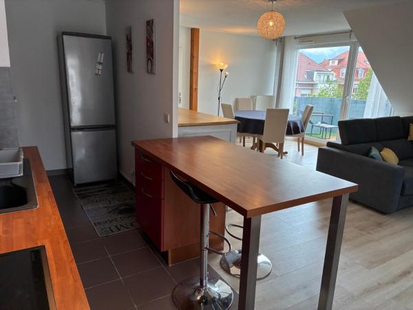 Parking- F3 65m2 - 10 Min à Pied Du Centre-ville - 4 Personnes - Colmar