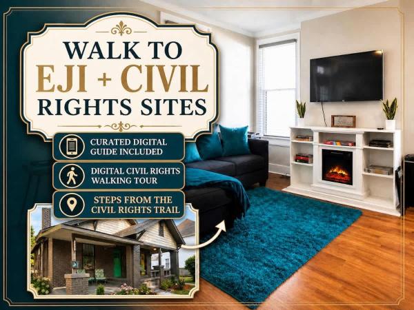 Civil Rights Trail Retreat - Near Historic Sites - Montgomery, AL