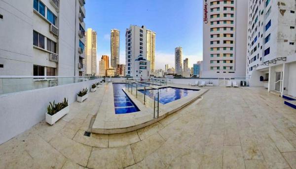 Hermoso Apartamento Caribeño Bocagrande, 2 Habitaciones - Cartagena