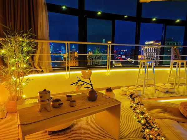 Meisuguan Apartment City Night View, 10-min Walk To The Bund & Metro Lines 10 & 12 - Shanghai