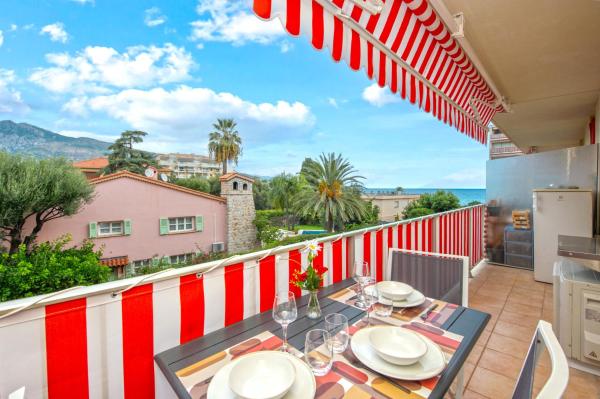 Joli Appartement Bien éQuipé Avec Piscine Et Parking - Èze