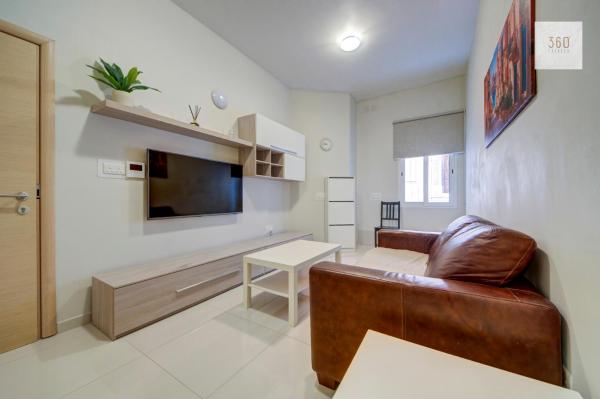 Modern 2br Sliema Apt Near Ferry With Ac Wifi - La Valeta