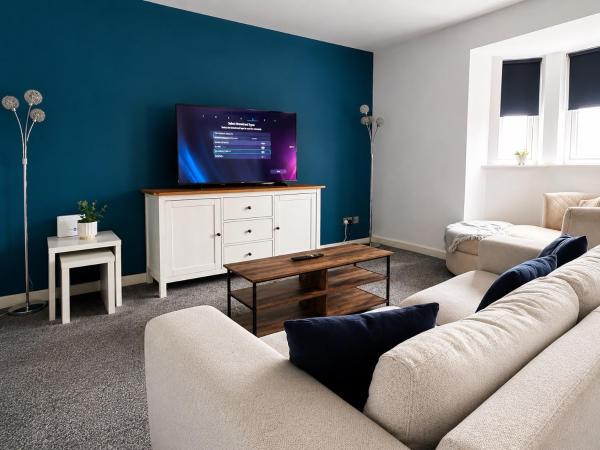 Modern 2br Glasgow Apartment With 2 Bathrooms & Free Parking - Glasgow