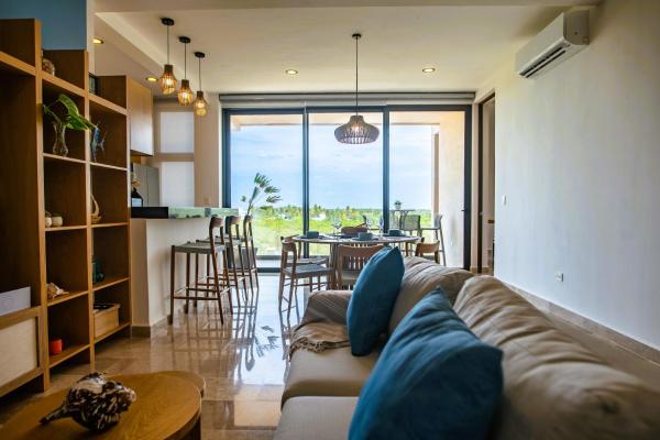 2br Beach Condo With 5 Stars Amenities In Telchac - Telchac Puerto