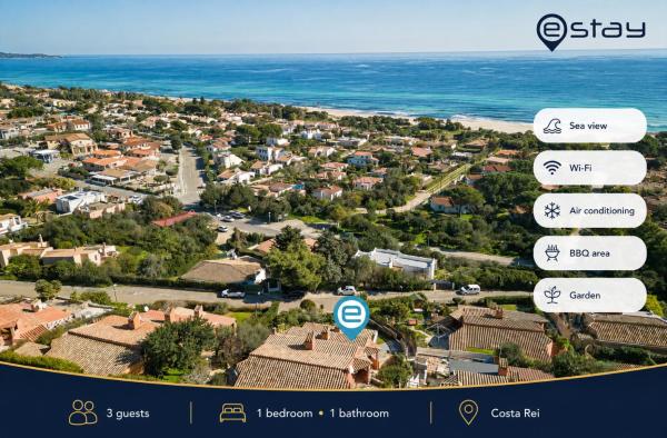 Estay - House Marisa - Terrace With Sea View - Costa Rei