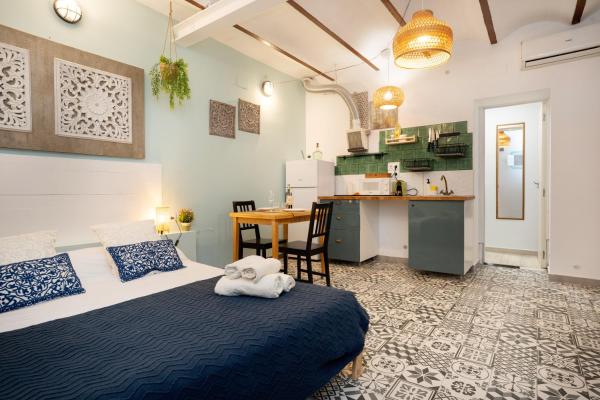 Estudio 10' A Pie De La Playa, A 20' De Bcn Centro Y 15' Del Forum Bcn - Badalona