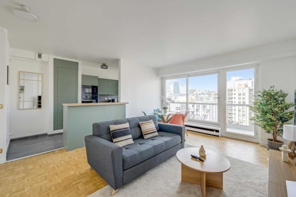 Bright Flat – 1bdr 4p– Near Paris And La Défense - Courbevoie