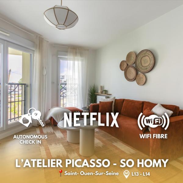 L'atelier Picasso Des Docks By So Homy - 2 Bed Room, 5 People - Saint-Ouen