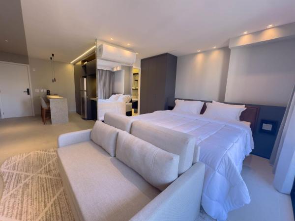 Fr1303b Studio With King-size Bed And Garage - Goiânia