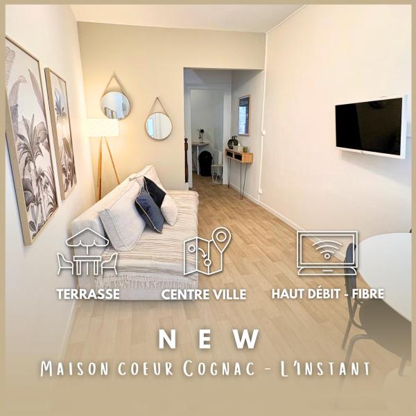 L'instant - Maison Cosy Avec Terrasse - Cognac