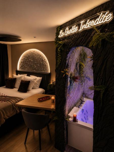 La Grotte Interdite - Love Room - Champagne Offert - Sotteville-lès-Rouen