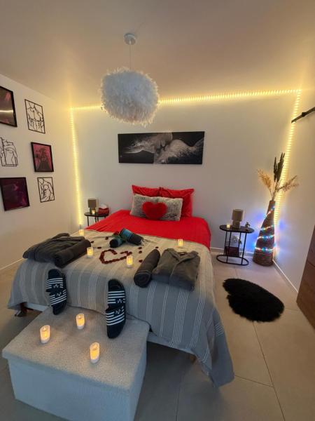 Love Room Proche Du Bassin , Jacuzzi, Jardin Privé - Mios