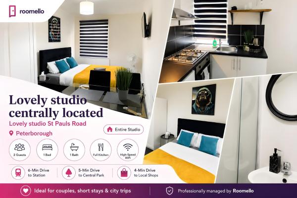 Lovely Studio Centrally Located - Peterborough, Royaume-Uni