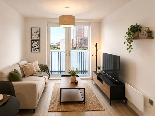 Exquisite One-bed Close To Manchester City Centre And Major Attractions - 샐퍼드