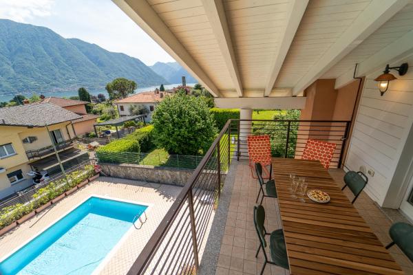 The A-line Lake Como View Apt B With Pool & Garage - Tremezzina