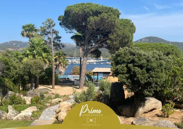 Alba D'oru - T2 Vue Mer, Plage Et Piscine Chauffée - Figari