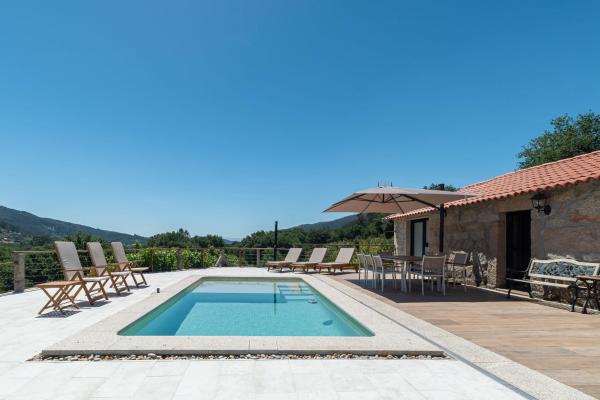 Villa Atlántica Con Piscina - Mondariz