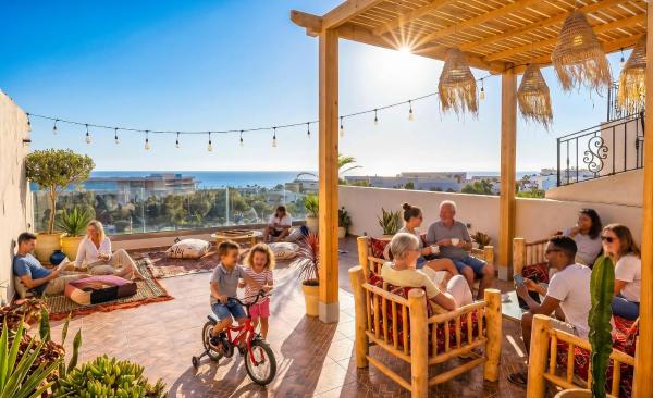 White Majorelle Casa Grande - Taghazout