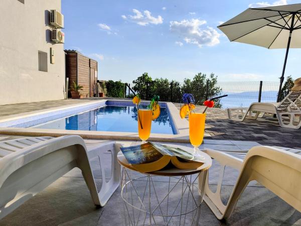 Villa Top Hill - Private Pool & Jacuzzi - Baška Voda