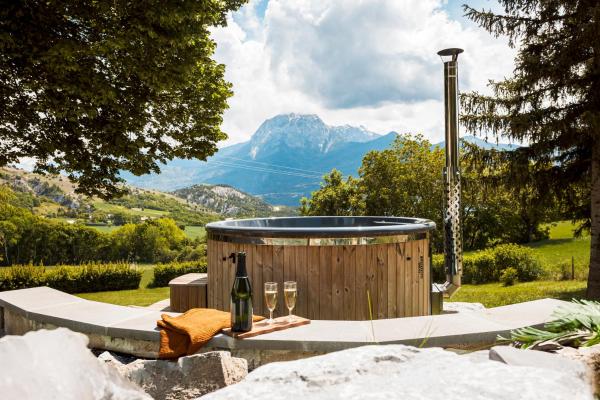 Havre De Paix Face Au Lac - Jardin, Bain Nordique & Bbq - Savines-le-Lac