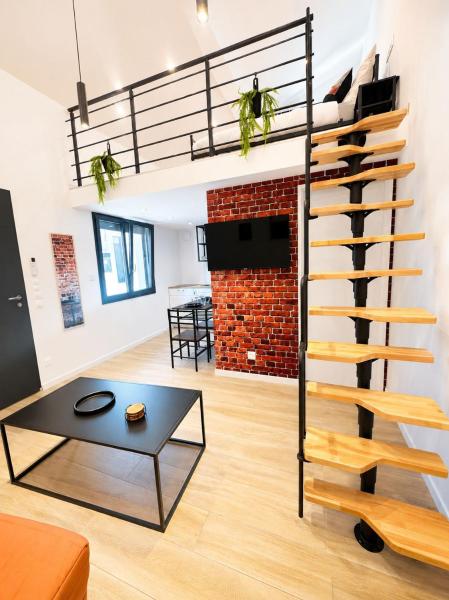 Le Jardin D'eden City Loft Tram Hôpital Eurexpo Parking - Sathonay-Camp