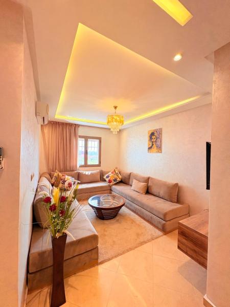Appartement De 2 Chambres Agadir - Résidence Securisee - Fibre Optique - Agadir