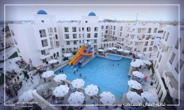 شالية بقرية سانتورينى بالساحل الشمالى - Egypt