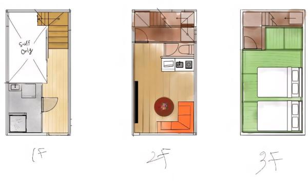 Kaminari Gate Private House 1 Minute From The Station Private House In The Center Of Asakusa Direct Train To Shibuya Station - Ginza