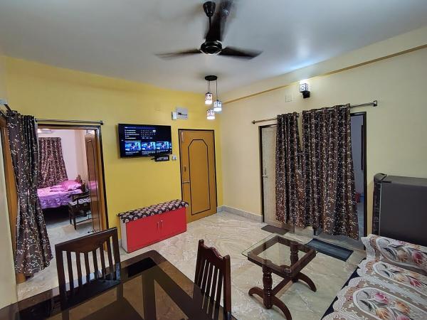 Diamond Suite, South Calcutta - Ac 2bhk With Private Gym - Kalkutta