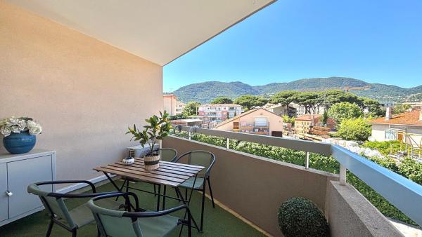 Le Riviera – Studio Centre, Plages à Pied - Cavalaire-sur-Mer