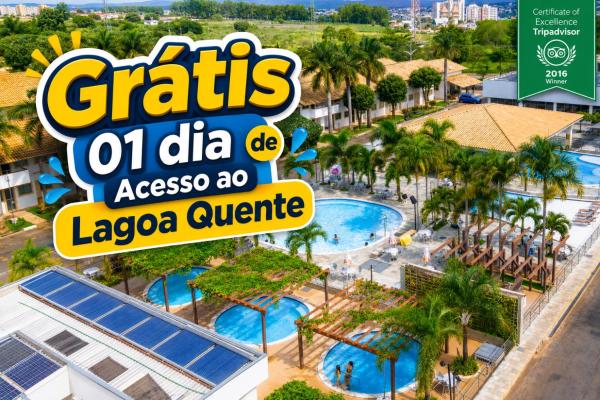 Diroma Resort Com Um Dia No Lagoa Thermas Park - Caldas Novas