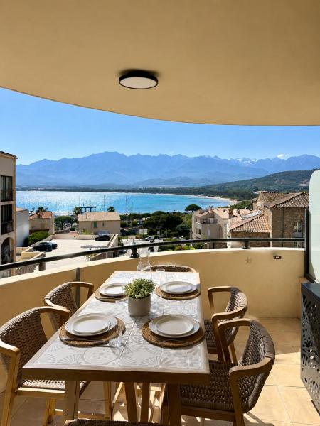 Terrasse Vue Mer Et Montagne – Calvi Centre Et Plage - Calvi