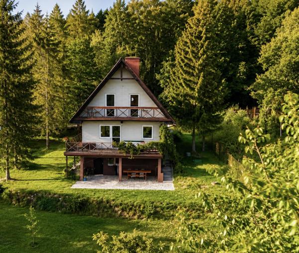 Klimatyczny Dom Z Widokiem Na Babią - Kominek I Ogrodzenie - Białka
