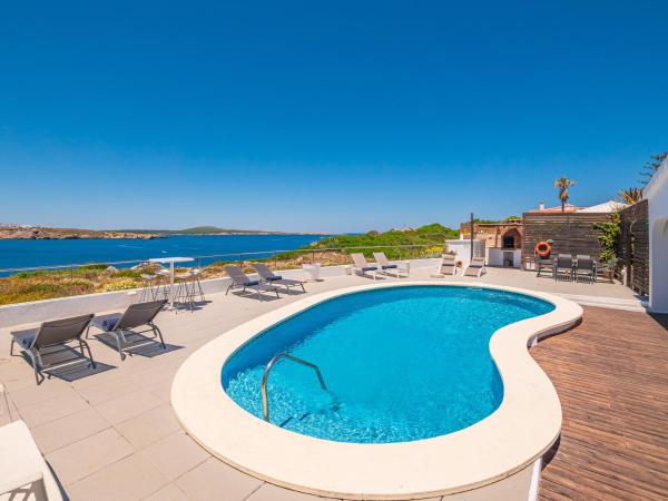 Villa Pilar Frontline With Great Seaviews Close To Beach Free Ac Wifi - Menorca