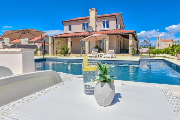 Casa Di Marko-new Modern Rustic House With Pool And Spacious Garden! - Zaton