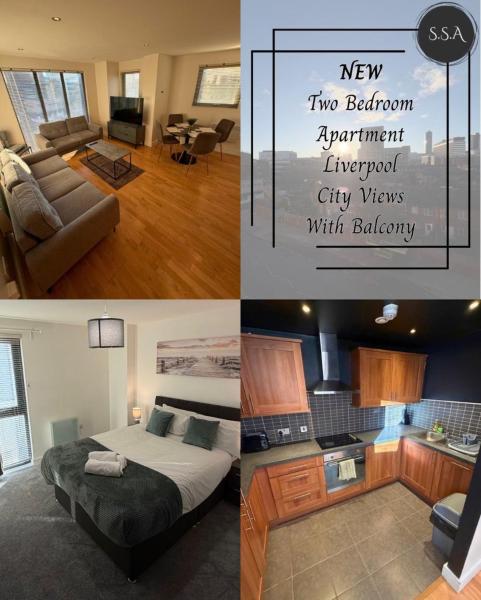 Central Liverpool 2-bed Balcony Apartment By Staysavvy Accommodation - Guernsey