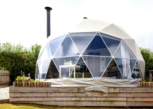 Geodome With Private Bathroom & Hot Tub - Bridport