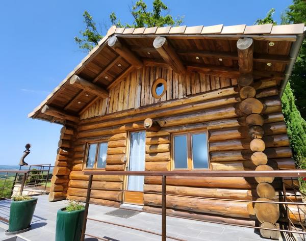 Chalet De Rêve En Rondins Avec Spa - Cantal