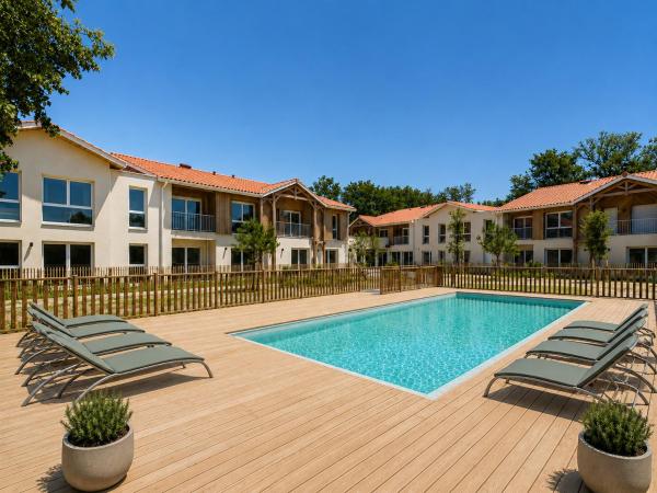 Le Single Fin- Studio Pour 2 - Piscine Commune - Parentis-en-Born