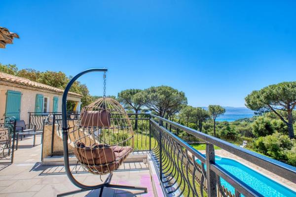 Villa Avec Vue Mer Dans Le Golfe De Saint Tropez, Plage à 15 Min à Pied, Calme Et Nature - Ramatuelle