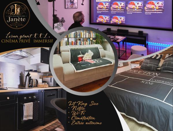 Cinéma Privé Maison Cosy Romantique - Gerzat