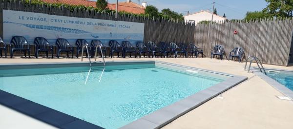 Le 130 Mobile Home à Meschers Sur Gironde Au Camping L'escale - Talmont-sur-Gironde