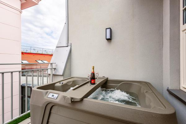 Bałtyk Luxury Residence Seeblick - Apartament Premium Z Prywatnym Jacuzzi Na Tarasie - Misdroy